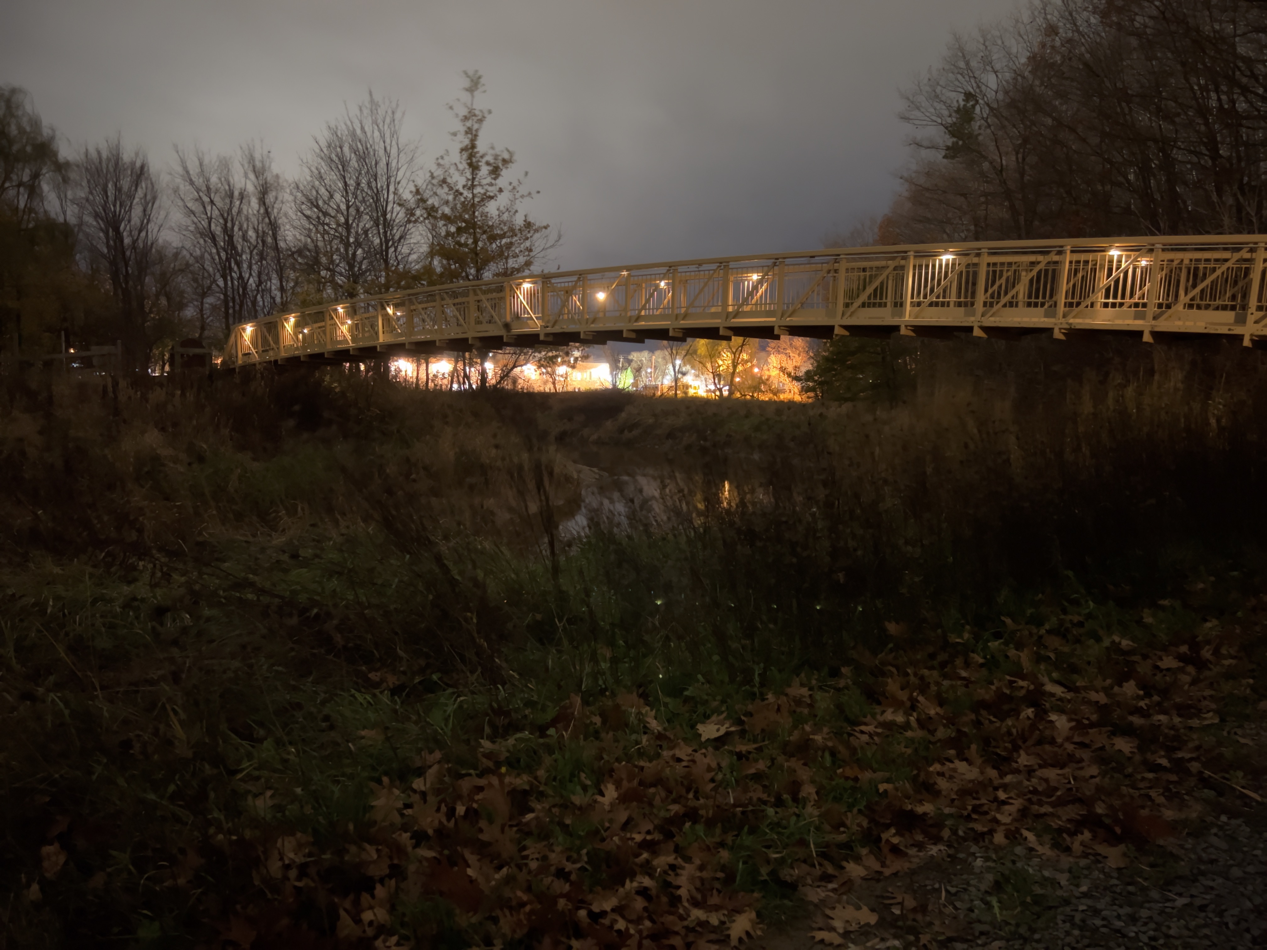 Lighted bridge – Sandy's Photo Blog
